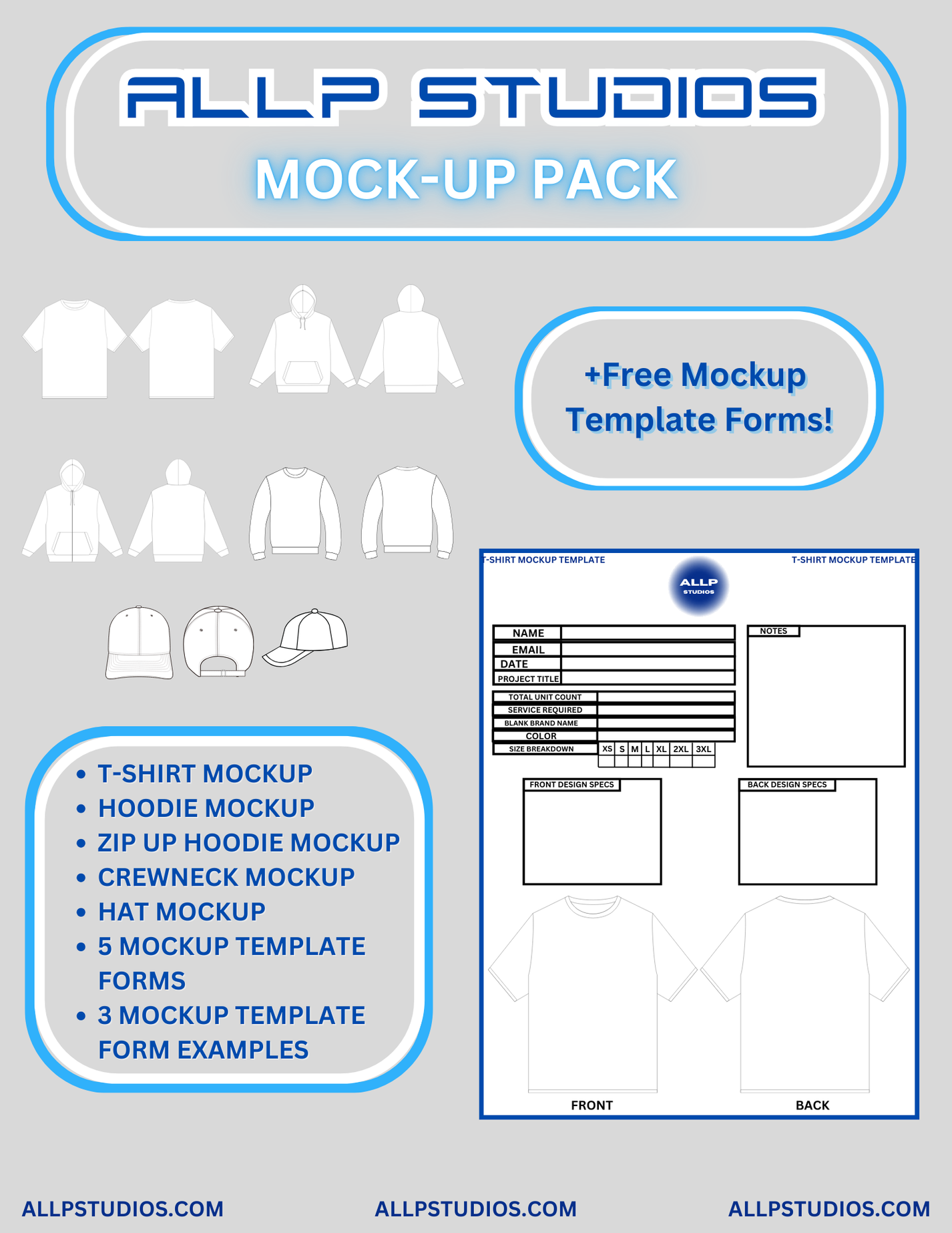 ALLP Free Mockup Pack – ALLP Studios