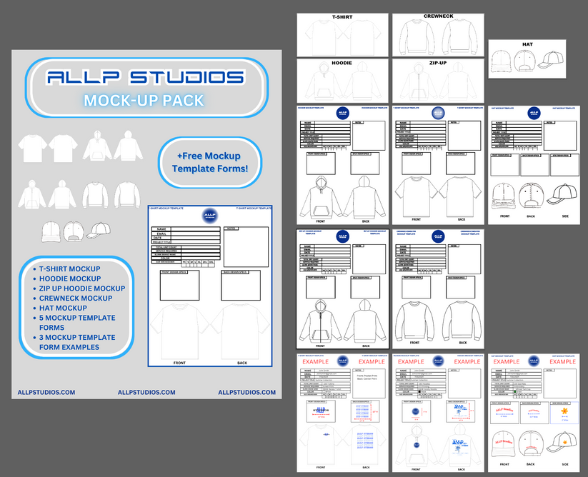 ALLP Free Mockup Pack – ALLP Studios